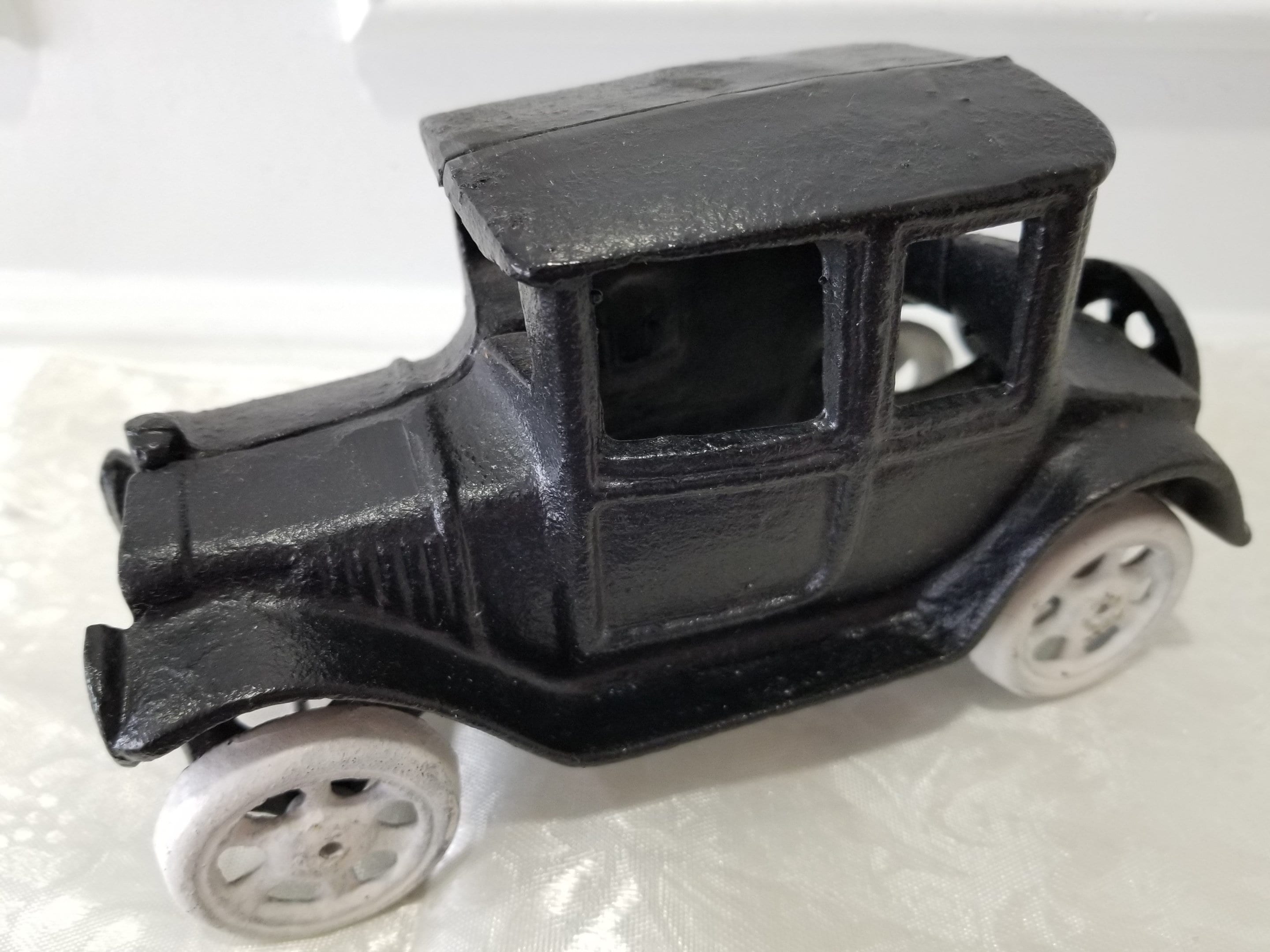 Cast Iron Car Vintage Cast Iron Toy Hand Painted | Etsy