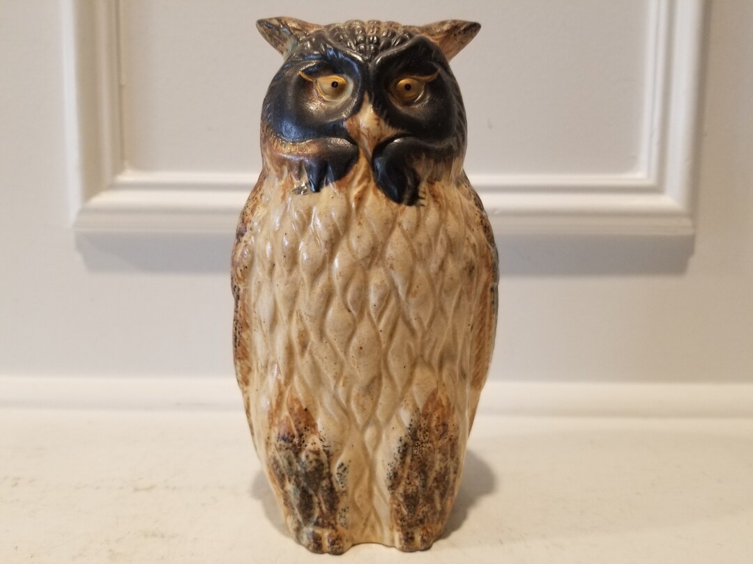 Ceramic Owl Figurine - High Level of Details - Etsy