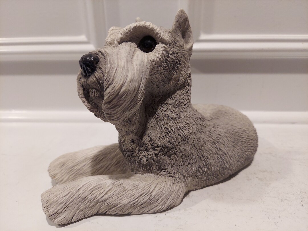 Classic Critters - Dog Figurine - Schnauzer-light - High Level of ...