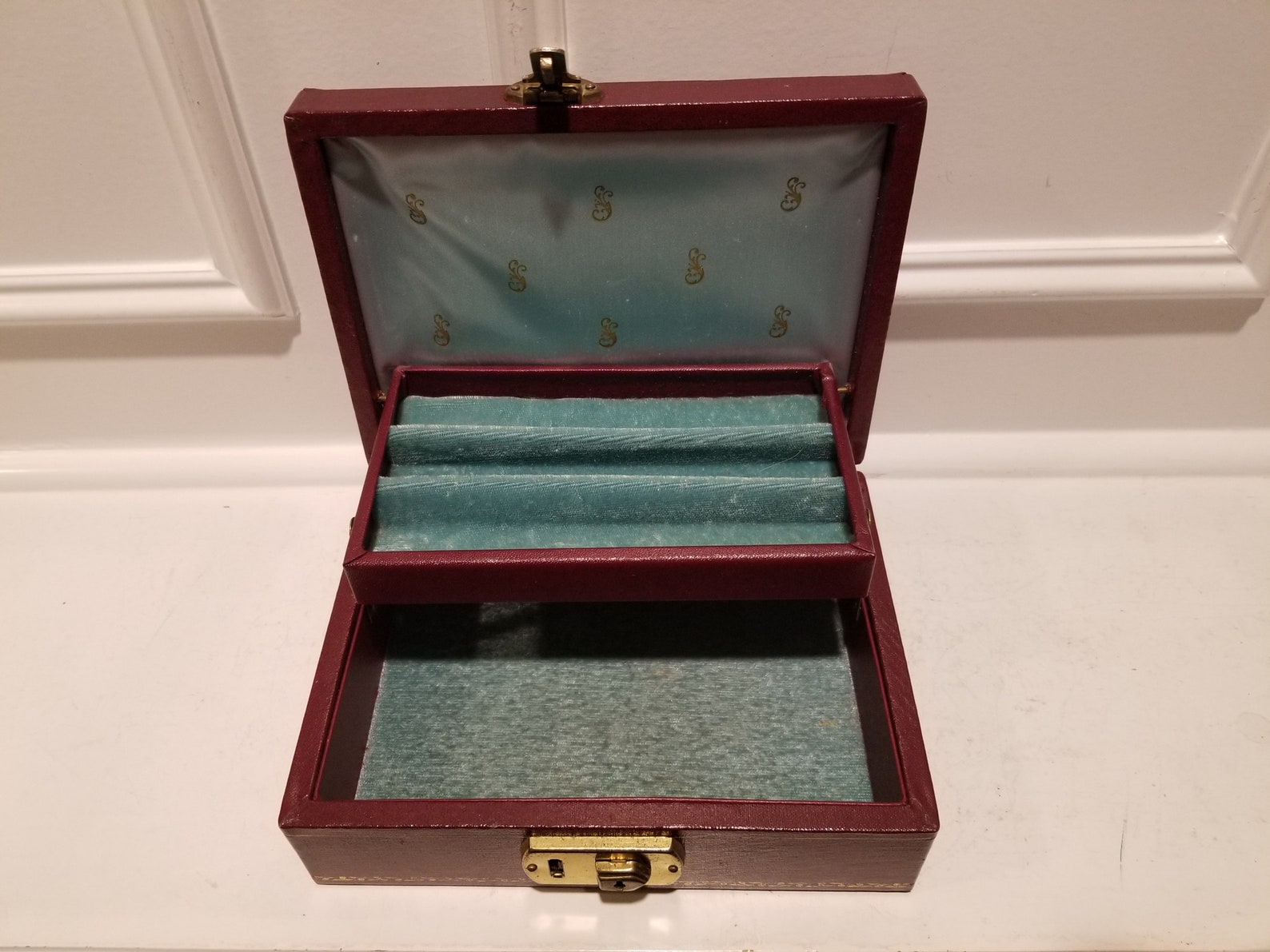 Briefcase Style Box Original Jewelry Box - Etsy