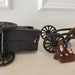 Antique Cast Iron Amish Stagecoach - Hand Painted Cast Iron Amish ...
