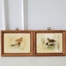 Collectible Tiles With Wood Frame Duck Design Set of 2 Made by Kimberly ...