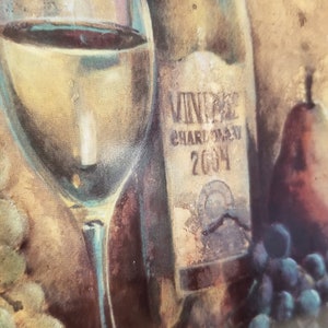 Mark Hageman Artist - Vintage Vineyard - Ceramic Tile - High Level of ...