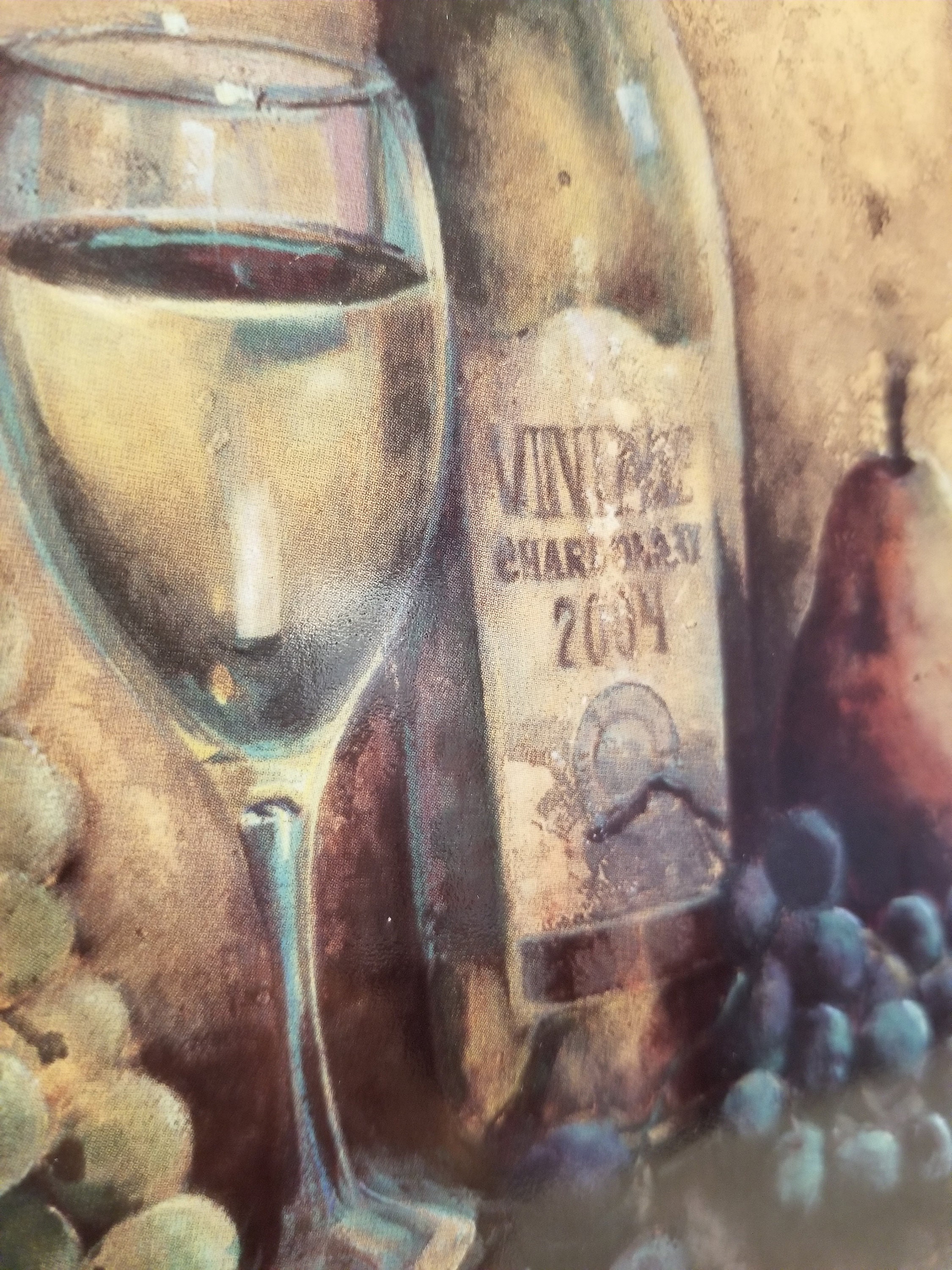 Mark Hageman Artist - Vintage Vineyard - Ceramic Tile - High Level of ...