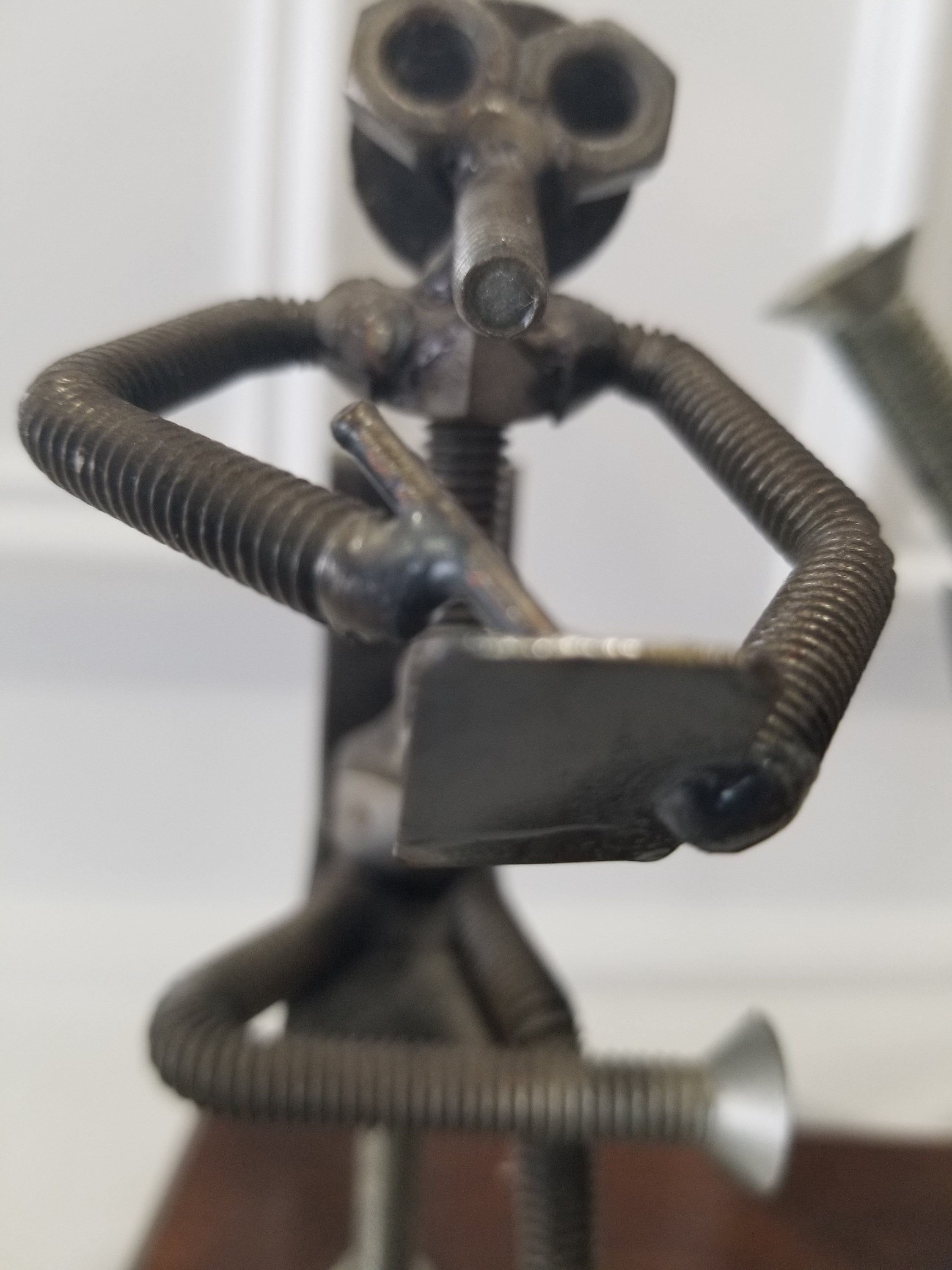 Nuts and Bolts Sculpture Vintage Industrial Art Handmade - Etsy