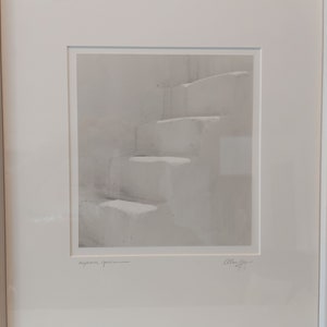 Alan Klug - "mykonos, Greece Steps " - Framed Collectible Photographic ...