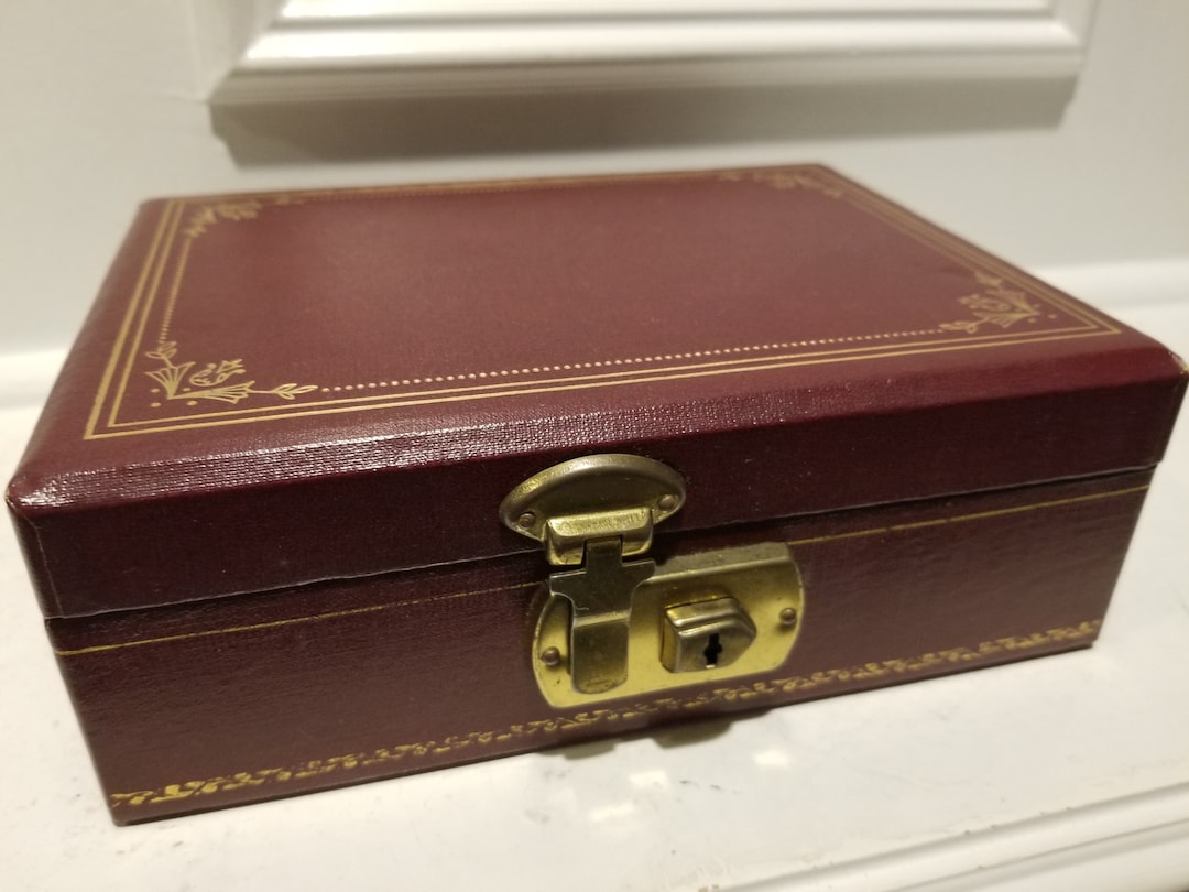 Briefcase Style Box - Original Jewelry Box - Etsy