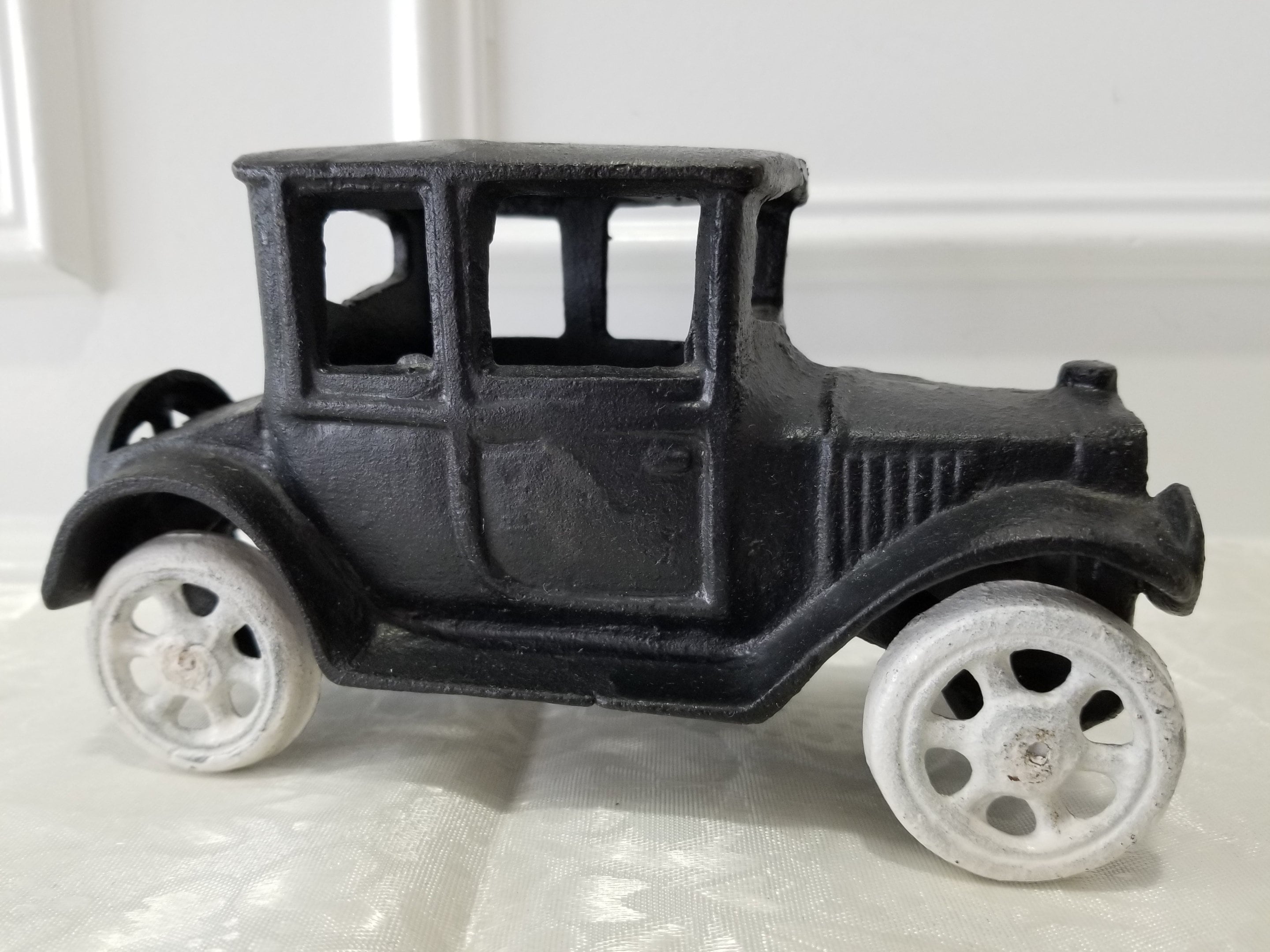 Cast Iron Car Vintage Cast Iron Toy Hand Painted | Etsy