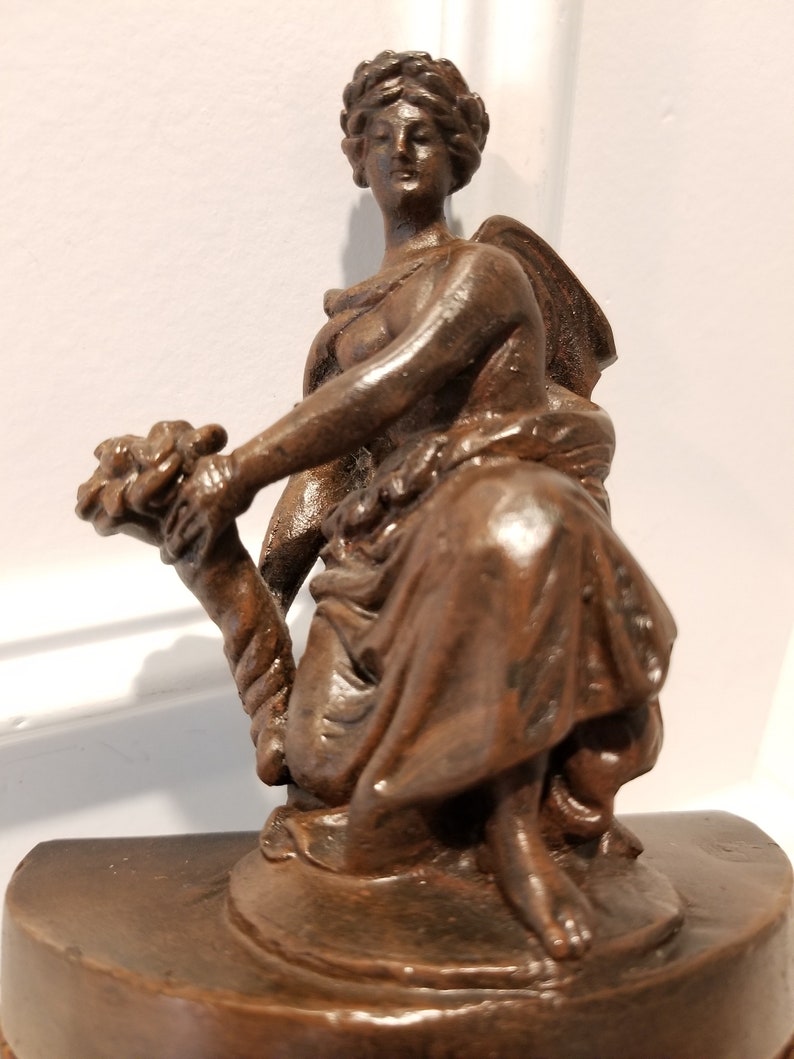 Victorian Style Statue Figurine Woman 8 Inches Tall | Etsy