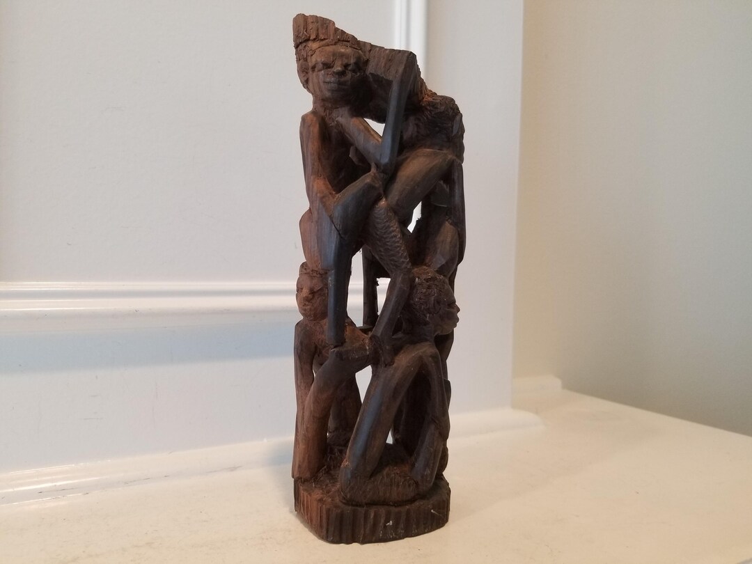 Genuine and Precious Wood Carving - Zulu Tribe Wood Sculpture - Etsy
