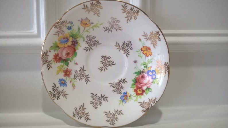 Royal Stuart Bone China England Spencer Stevenson Saucer | Etsy