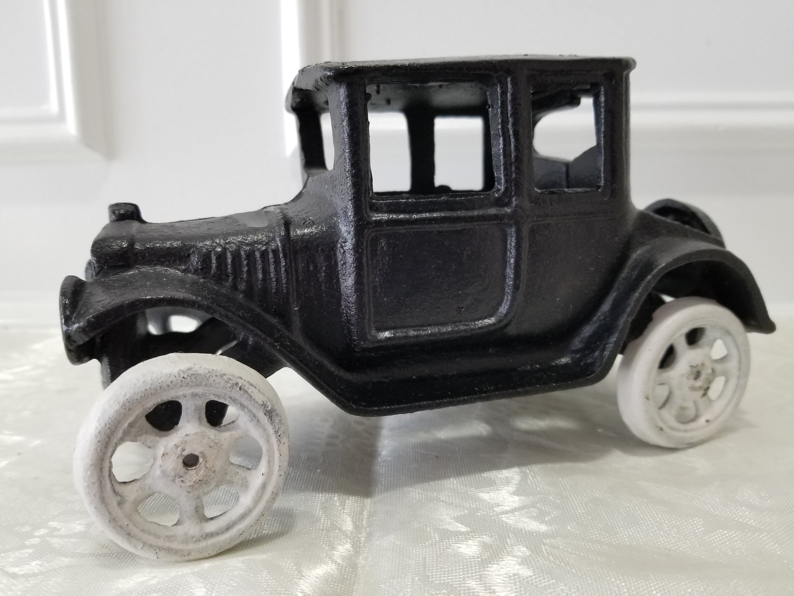Cast Iron Car Vintage Cast Iron Toy Hand Painted | Etsy