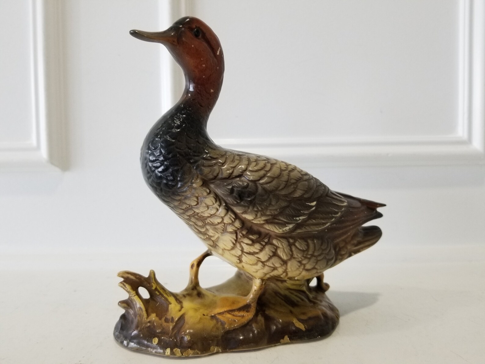 Ceramic Duck - High Level of Details - Hand Painted - Enesco - Made in ...