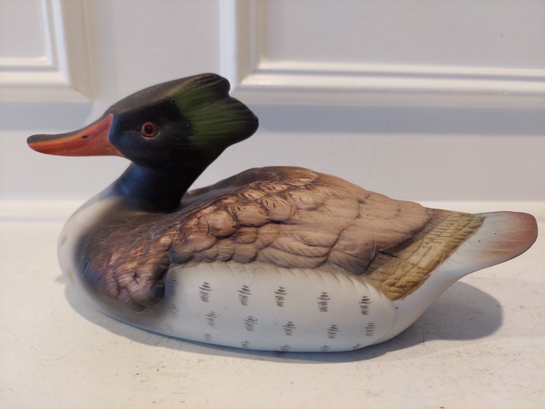 Collectible Porcelain Duck Hand Painted Duck High Level of - Etsy