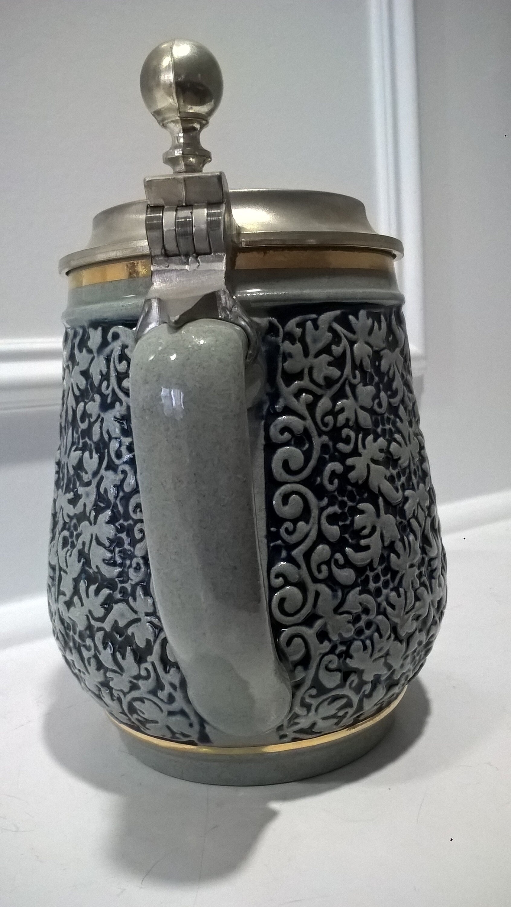 Masonic German Handpainted Ceramic Stein Bill Mclean Jan - Etsy