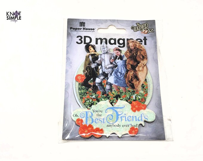 Wizard of Oz Gifts - Wizard of Oz Magnet - Fun Fridge Magnets - 3D ...