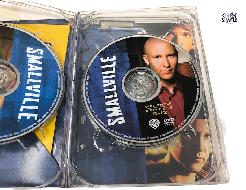 Smallville Season 2 DVD Box Set – Superman Origin Story - Etsy