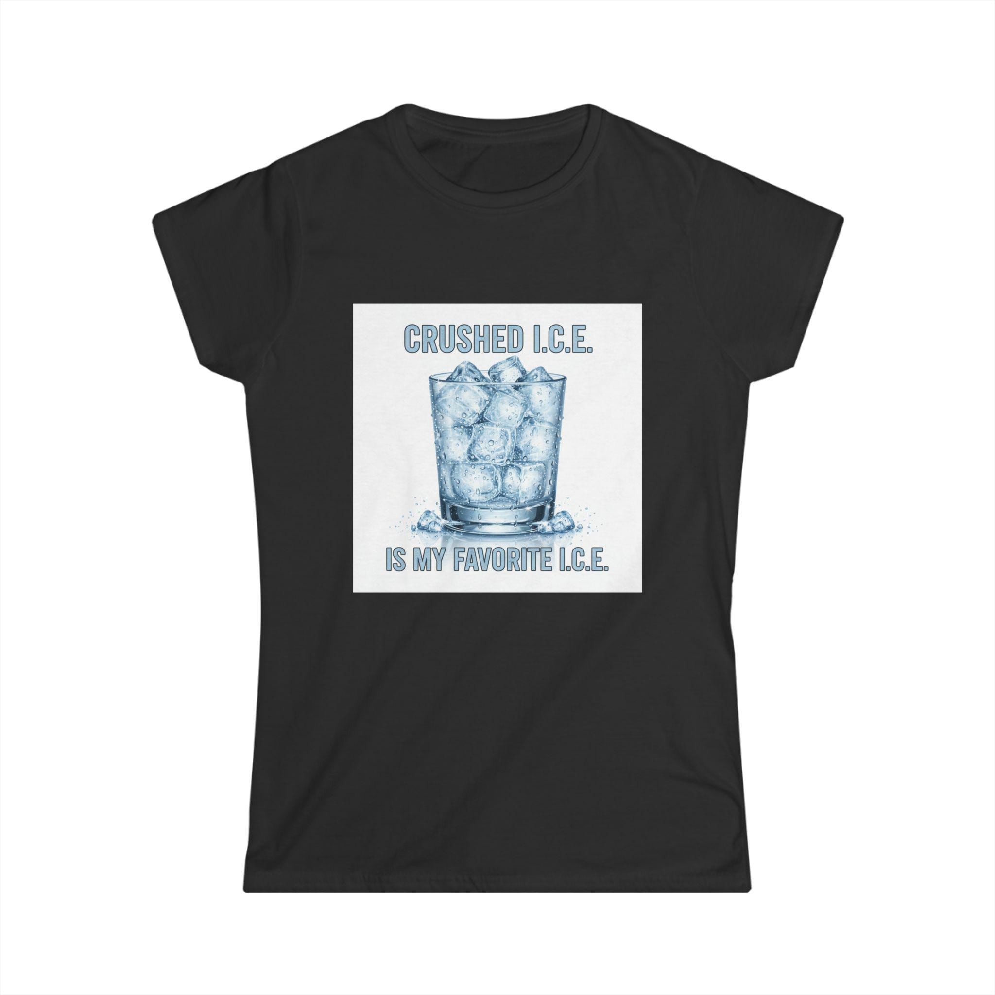 Crushed Ice is My Favorite Ice Tee | Abolish I.C.E. Graphic - Etsy