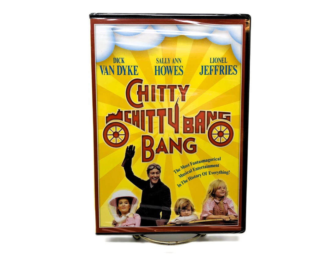 Sealed Chitty Chitty Bang Bang DVD Dick Van Dyke Musical Fantasy - Etsy