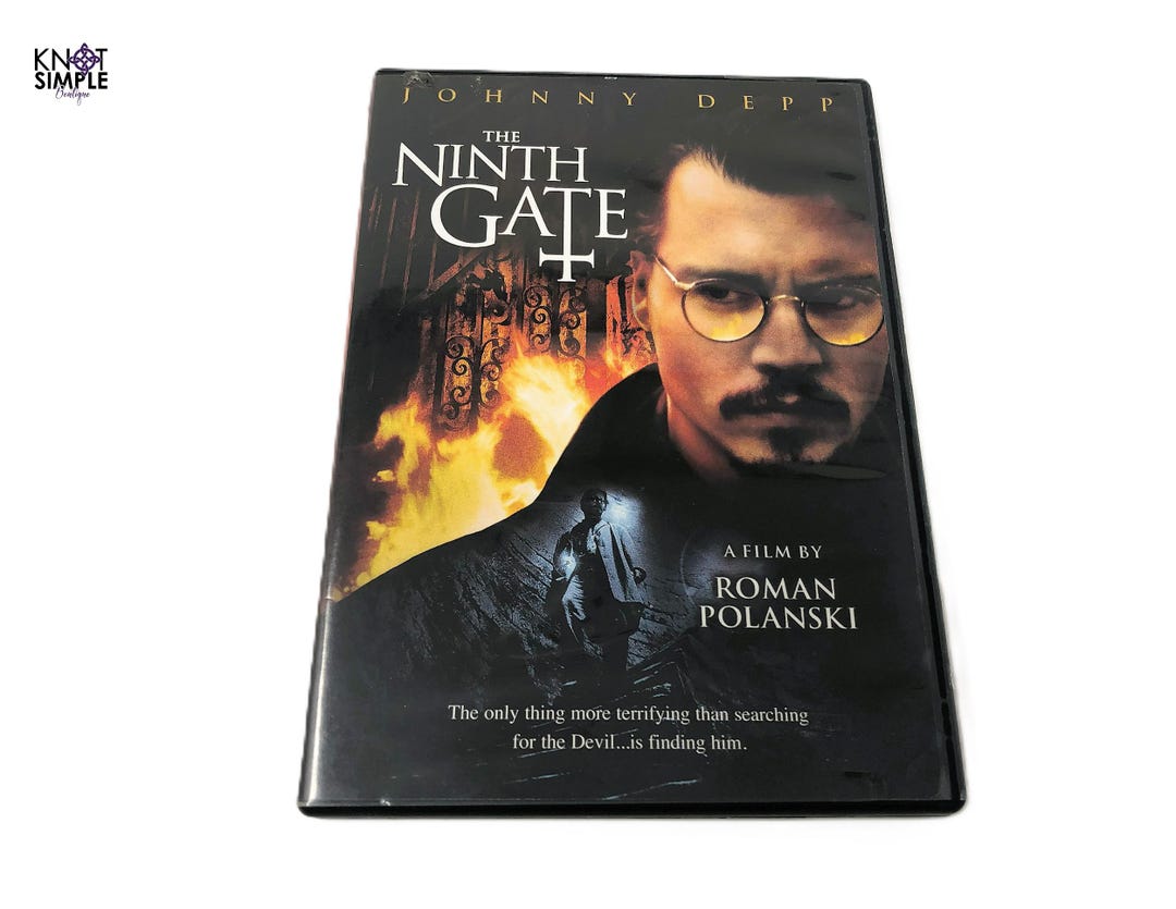 The Ninth Gate: Johnny Depp Horror DVD - Supernatural Occult Thriller ...