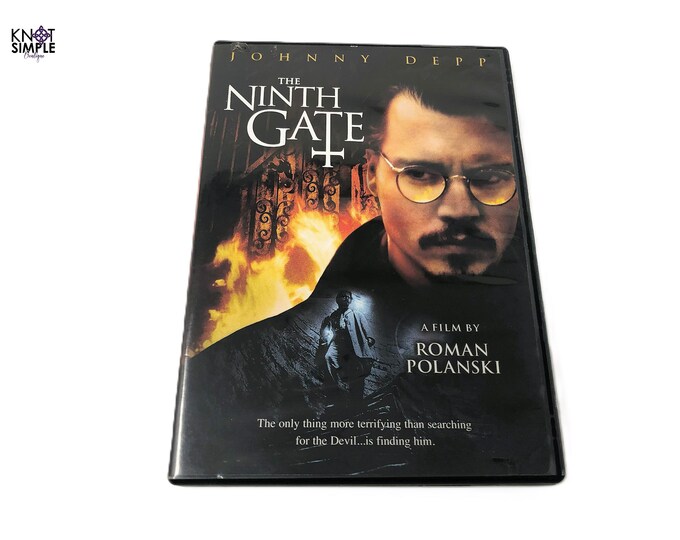 The Ninth Gate: Johnny Depp Horror DVD - Supernatural Occult Thriller ...