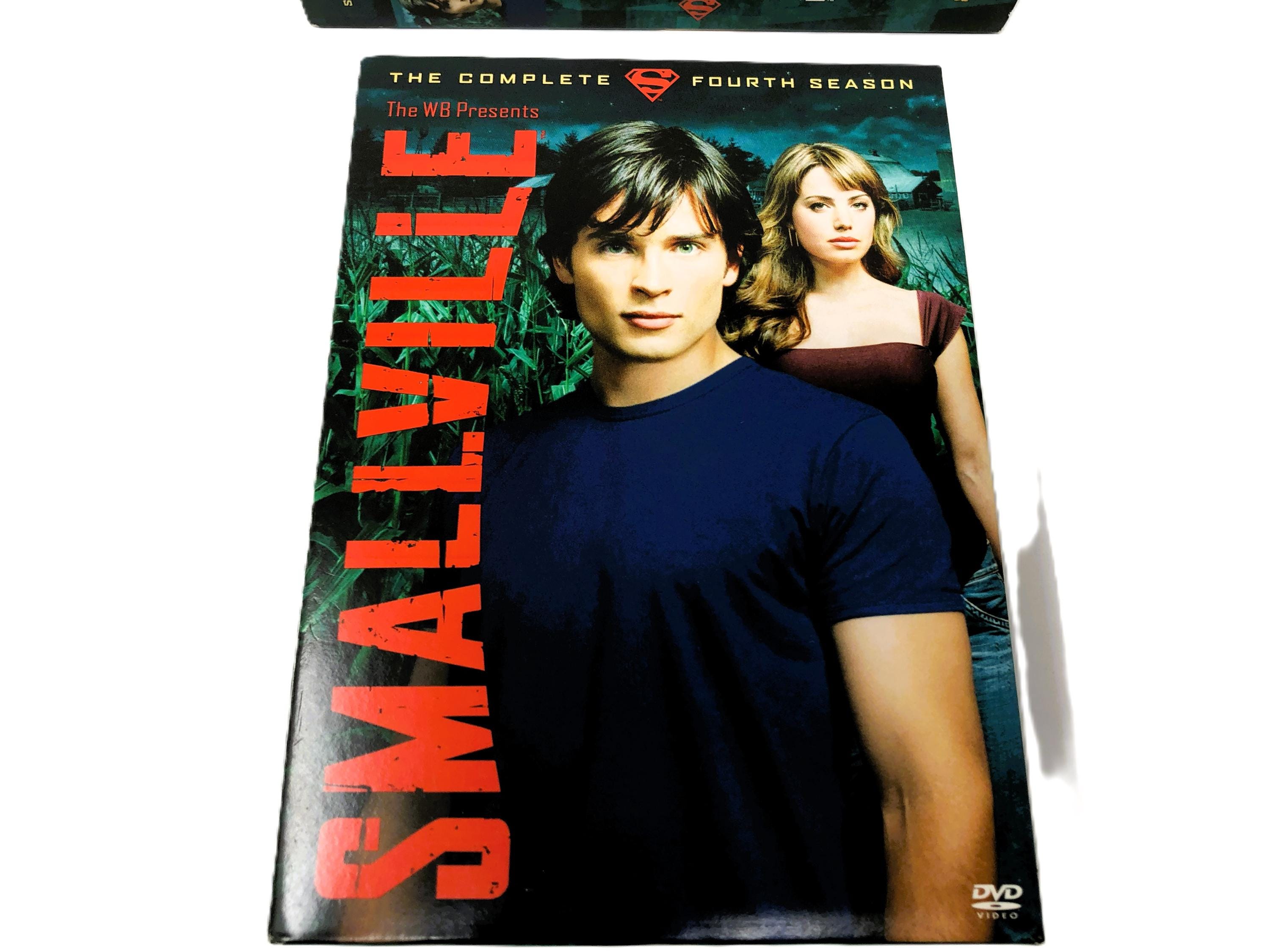 Smallville Season 4 DVD Box Set - Superman Clark Kent TV Series - Etsy