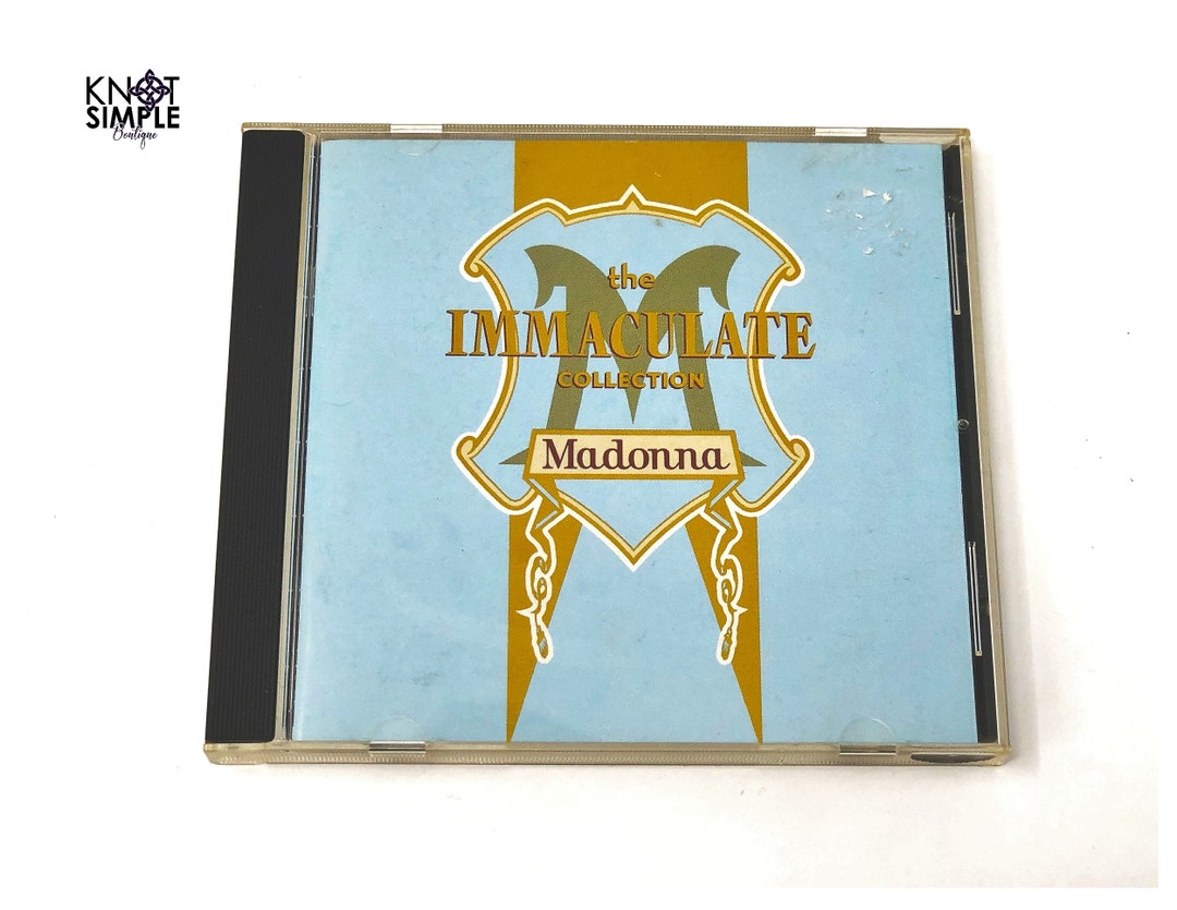 Madonna Cds the Immaculate Collection Music CD Vogue Borderline - Etsy