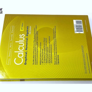 Graphical, Numerical, Algebraic Calculus 5th Edition AP Study Guide ...