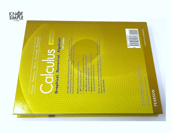 Calculus Textbook Pearson