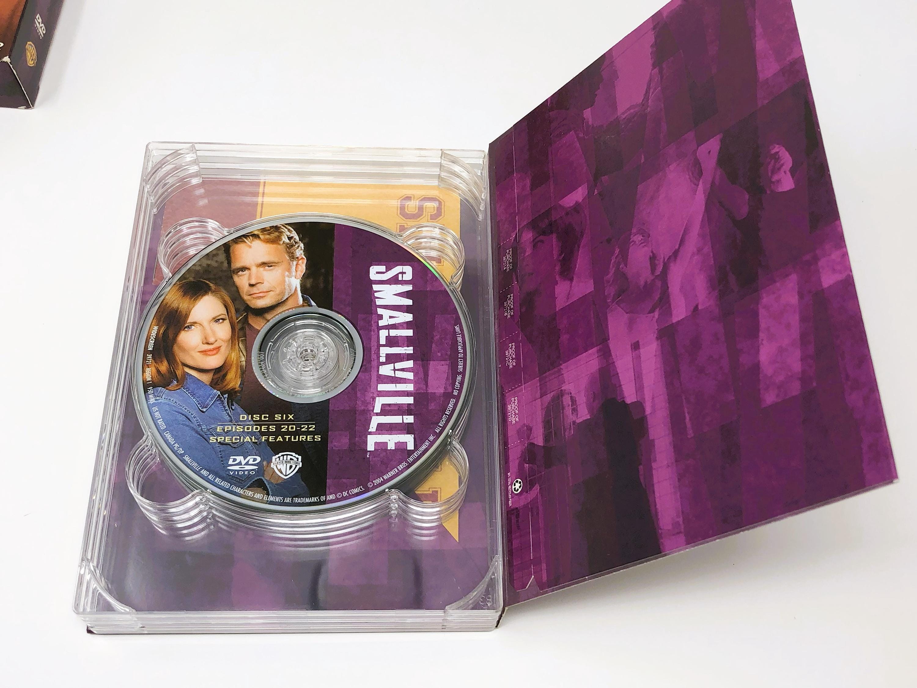 Smallville Season 3 Disc Box Set, Superman Origins, Clark Kent's ...