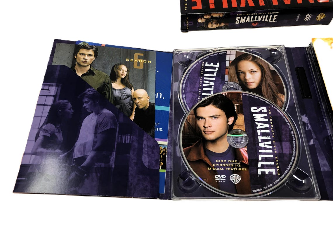 Smallville Season 6 DVD Box Set - Superman Clark Kent TV Series - Etsy