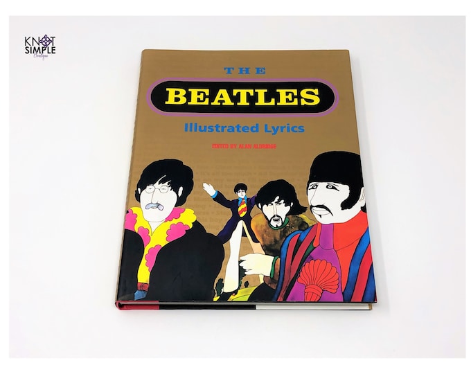 The Beatles Illustrated Lyrics - Etsy