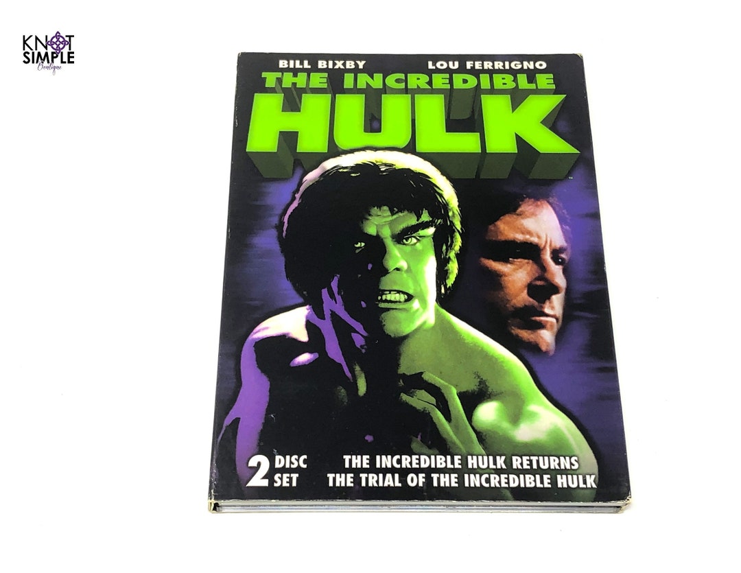 Movies DVD Vintage Dvds Classic TV the Incredible Hulk - Etsy