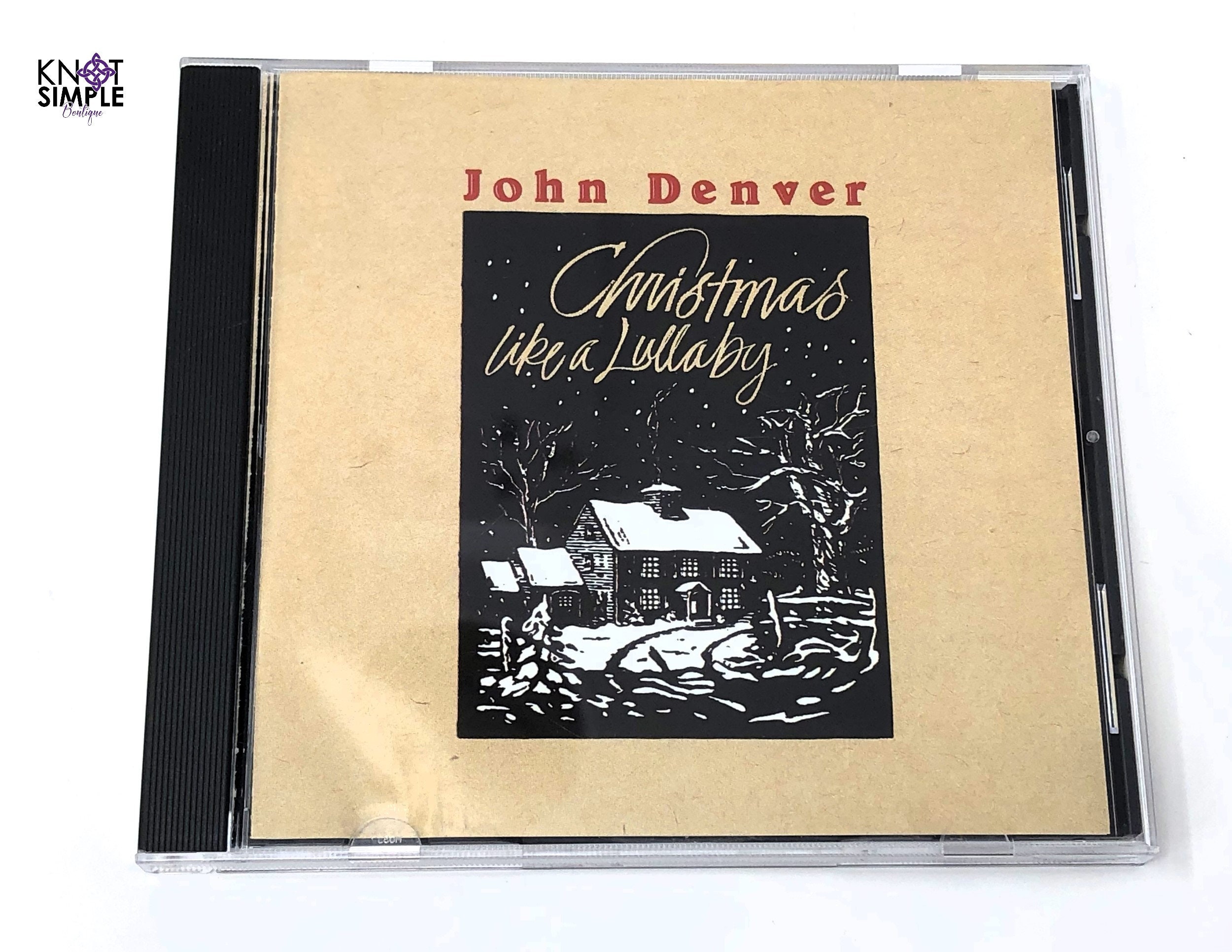 John Denver Christmas Like A Lullaby 1990 Cd Vintage Holiday Music
