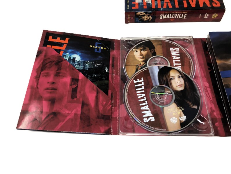 Smallville Season 5 DVD Box Set - Superman Clark Kent TV Series - Etsy