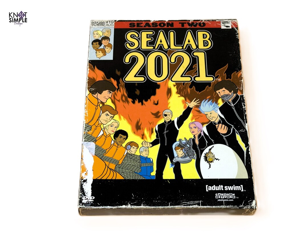 Sealab 2021 Season 2 DVD Set Complete Collection, Cult Classic Animated ...