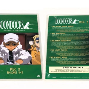Boondocks Season 3 Uncut Uncensored DVD Box Set for Animation Fans - Etsy