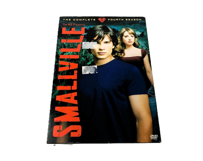 Smallville Season 4 DVD Box Set - Superman Clark Kent TV Series - Etsy