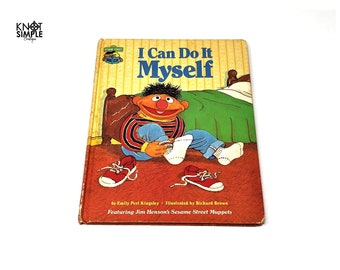 Sesame Street I Can Do It Myself - Etsy