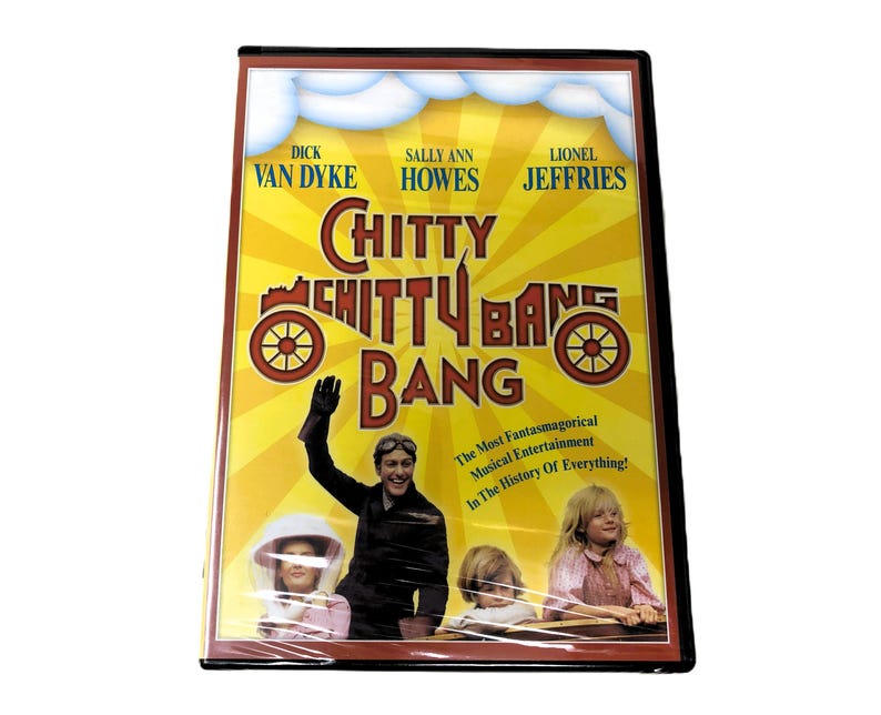 Sealed Chitty Chitty Bang Bang DVD Dick Van Dyke Musical Fantasy - Etsy