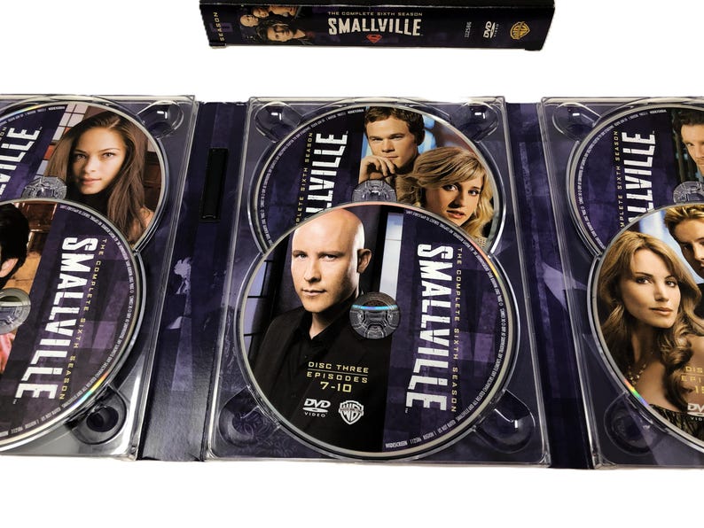 Smallville Season 6 DVD Box Set - Superman Clark Kent TV Series - Etsy