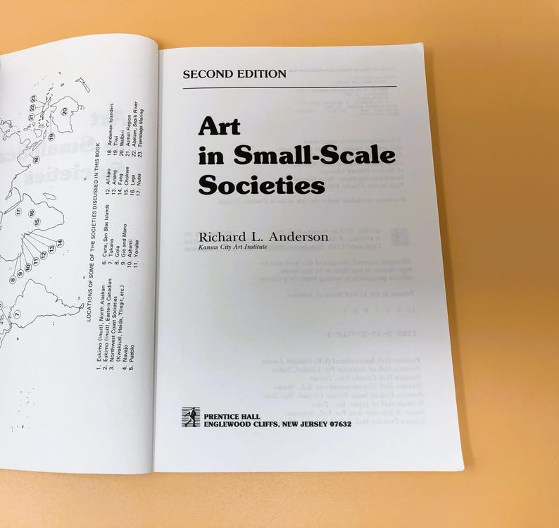 Art in Small-scale Societies by Richard L. Anderson, 2nd Edition - Etsy