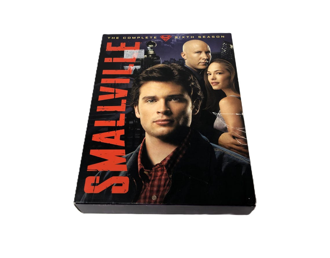 Smallville Season 6 DVD Box Set - Superman Clark Kent TV Series - Etsy