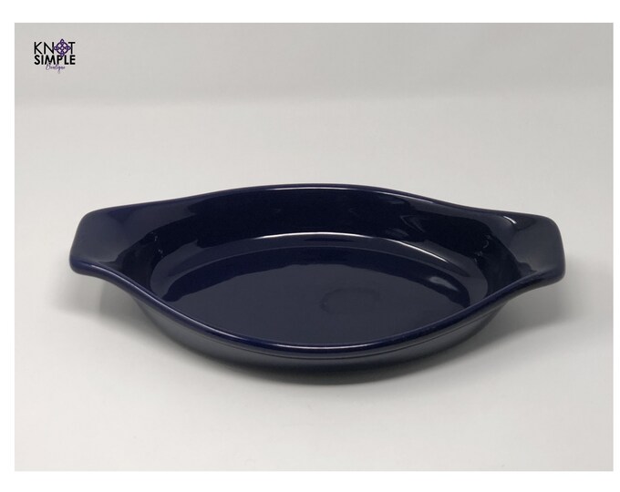 Chantal Cobalt Blue Baking Dish - Etsy