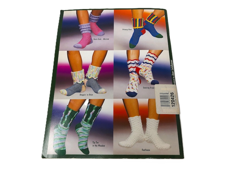 Learn to Crochet Socks: 12 Design Pattern Booklet for Handmade Footwear ...
