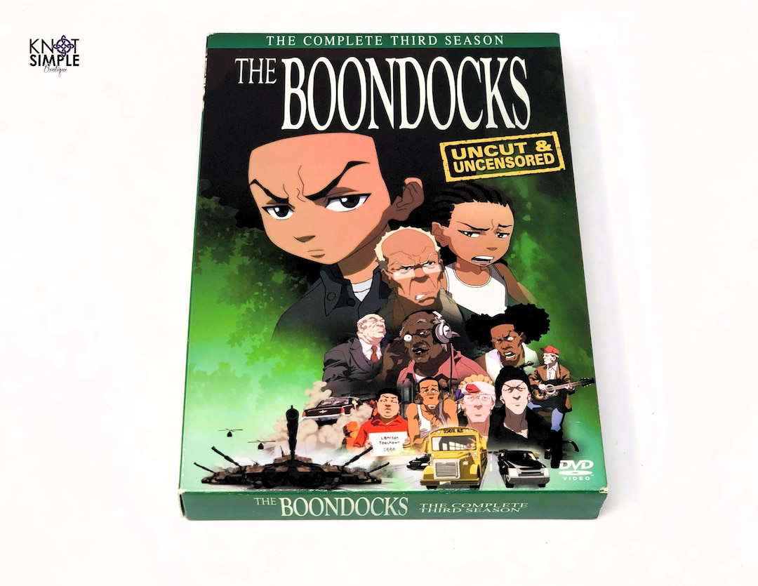 Boondocks Season 3 Uncut Uncensored DVD Box Set for Animation Fans - Etsy