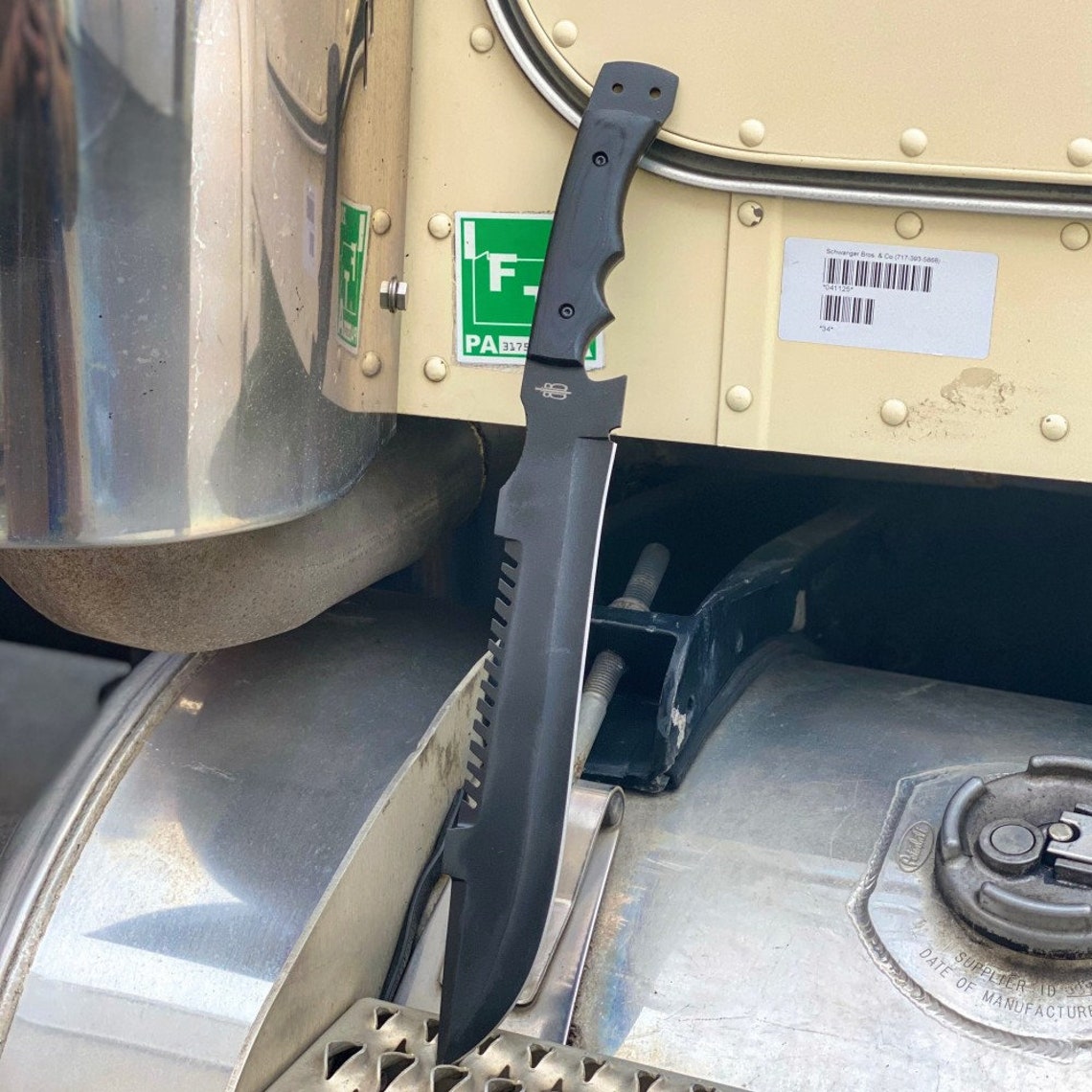 Fixed Blade 1095 High-carbon Steel Camping Utility Machete - Etsy