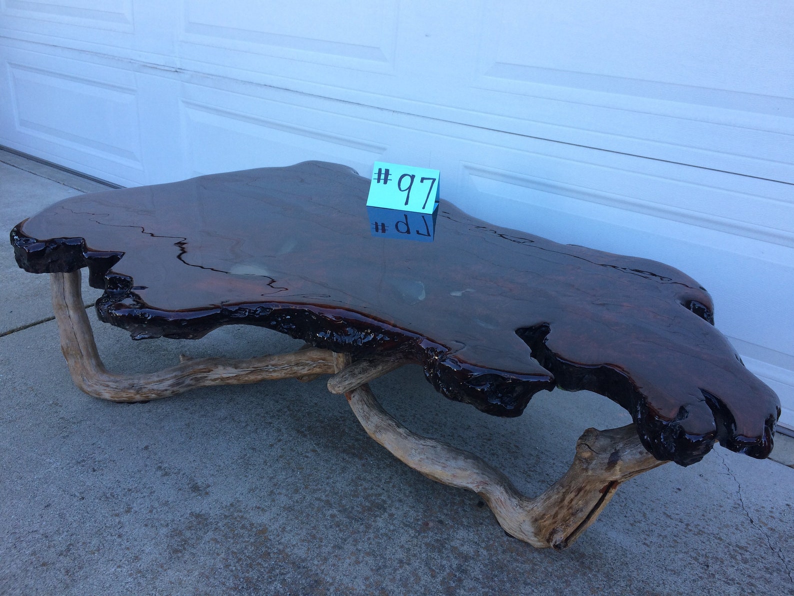 Coffe Table, Burl Table, Live Edge Table, Redwood Burl Table, Redwood ...