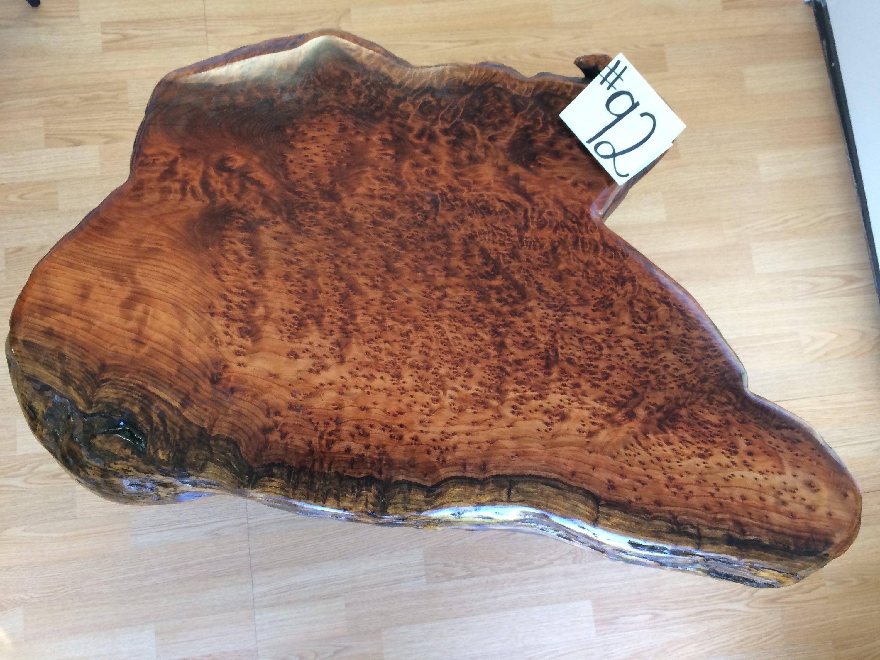 Table, Burl Table, Redwood Burl Table, Artisan Table, Custom-made Table ...