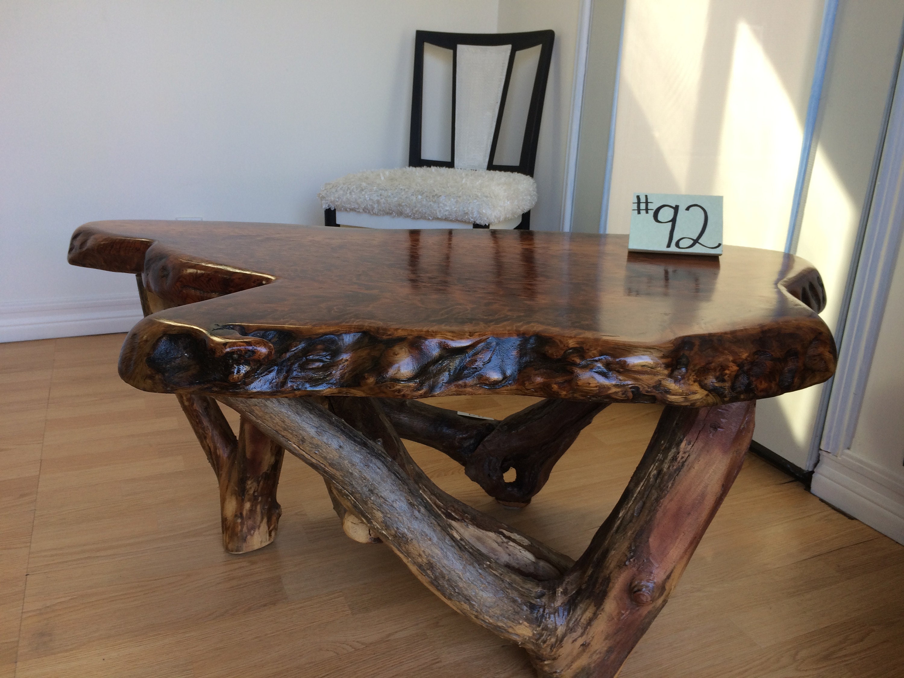 Table Burl Table Redwood Burl Table Artisan Table - Etsy
